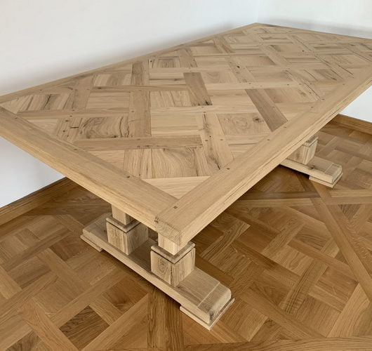 French Parquet Table – French Versailles Parquet Floors