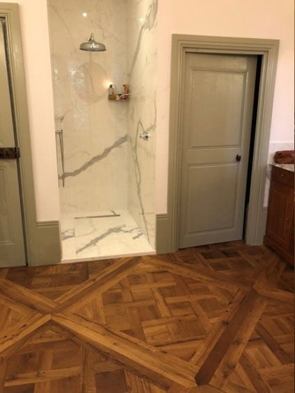 Reclaimed solid old oak parquet – French Versailles Parquet Floors
